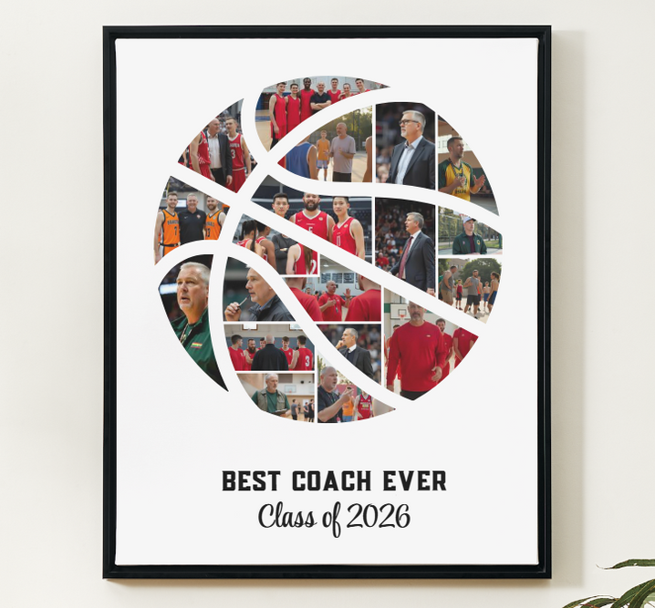 Best Coach Ever Photo Collage – Editable Canva Template — CYDesignStudio